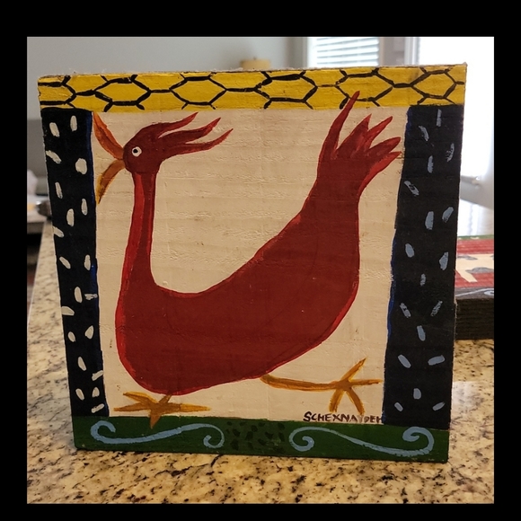 Paul Schexnayder | Art | Paul Schexnayder Paintings On Block Wood 15115 ...